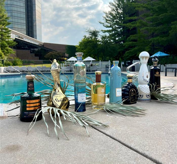 All White Tequila Pool Party