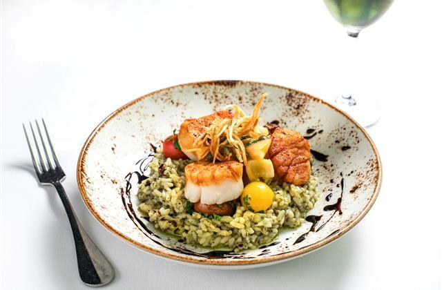 Scallops at Aerie Restaurant & Lounge